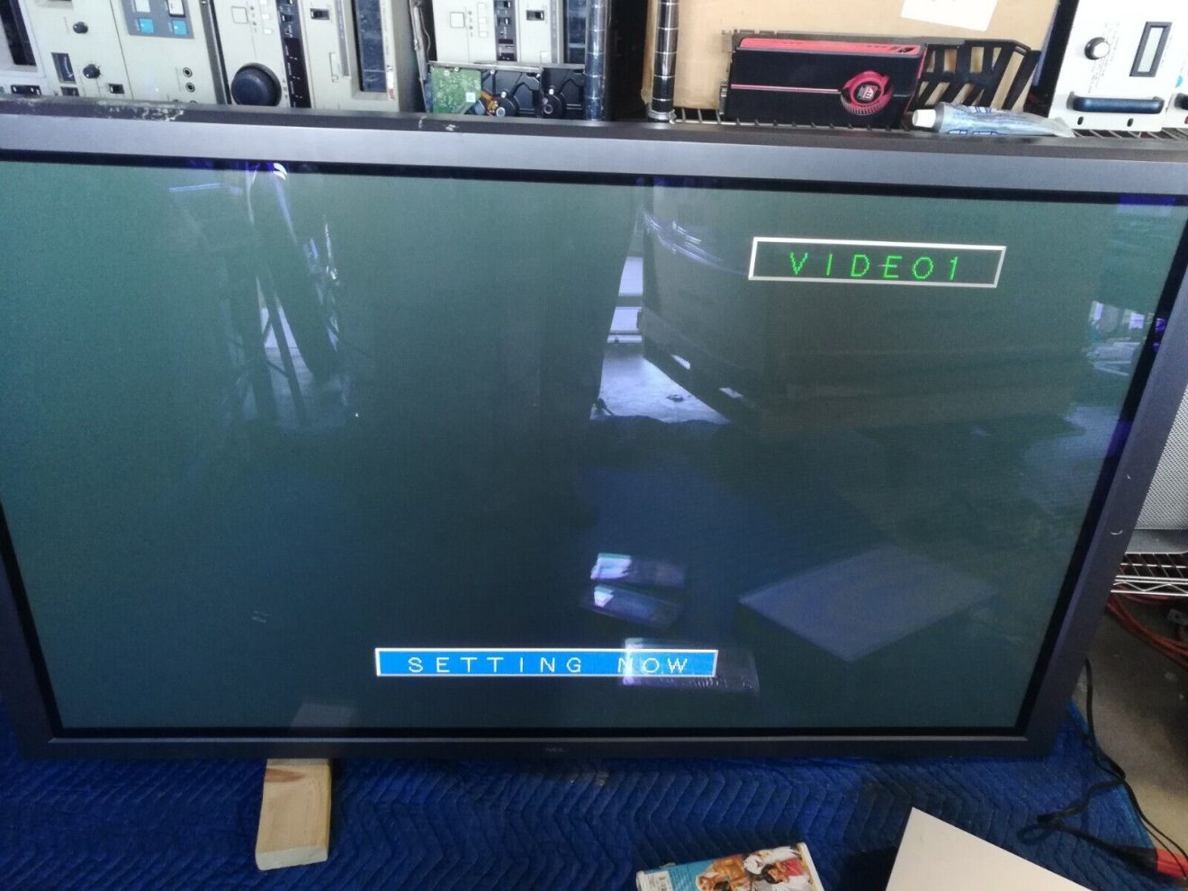 NEC Plasma Sync 61XM2A 61" Plasma Display Monitor - Deciphermojoint Stores