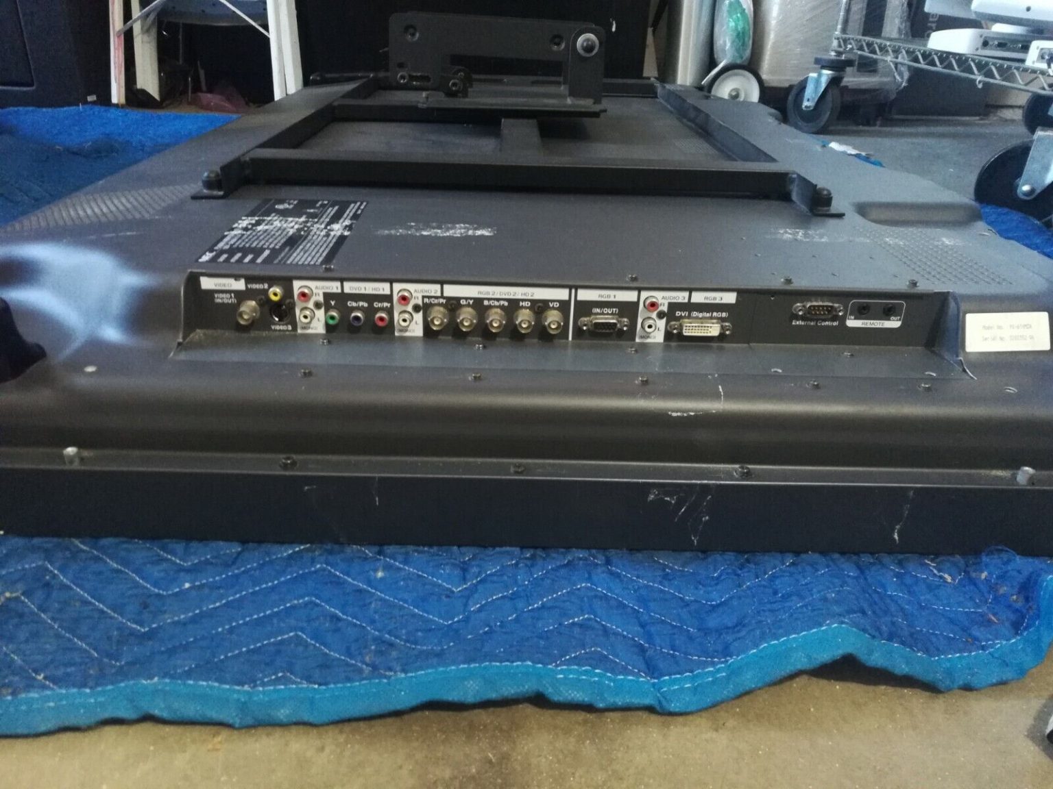 NEC Plasma Sync 61XM2A 61" Plasma Display Monitor - Deciphermojoint Stores