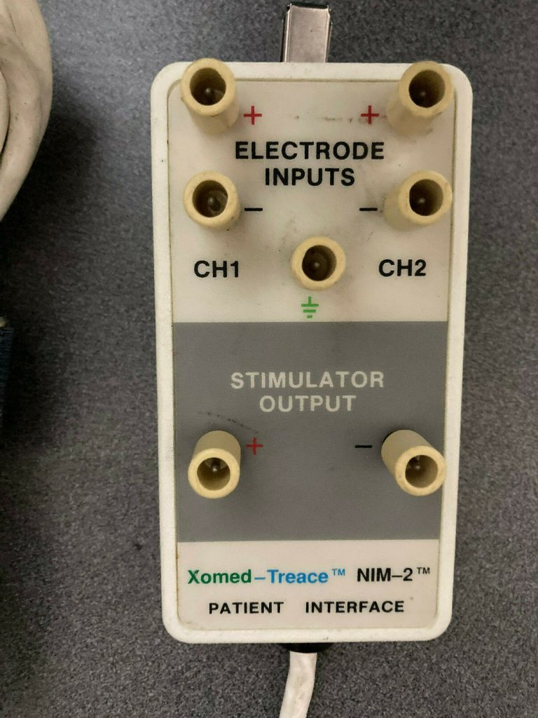 Medtronic Xomed-Treace Nim-2 Simulator Output - Patient Interface ...