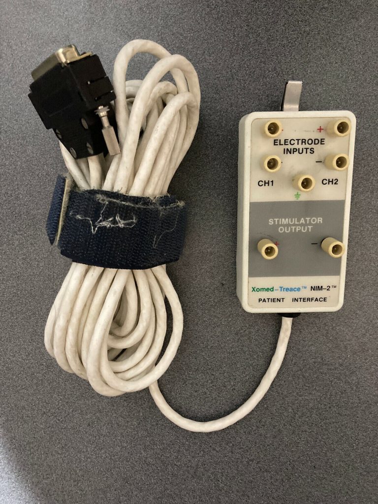 Medtronic Xomed-Treace Nim-2 Simulator Output - Patient Interface ...