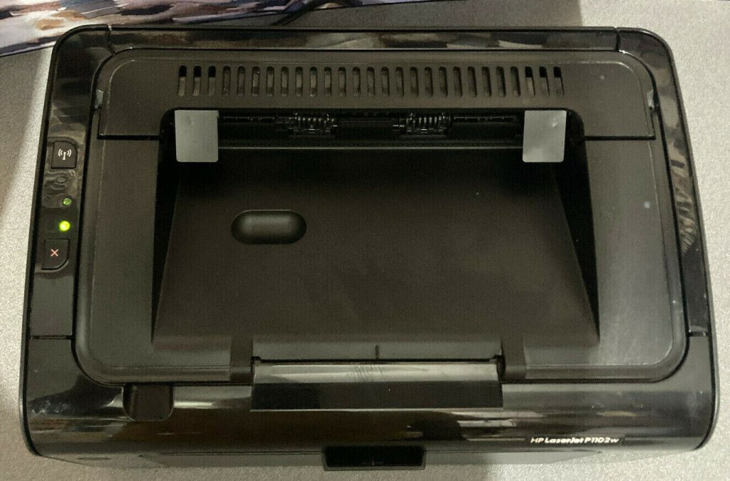 HP Laserjet P1102W Black and White Laser Printer Working ...