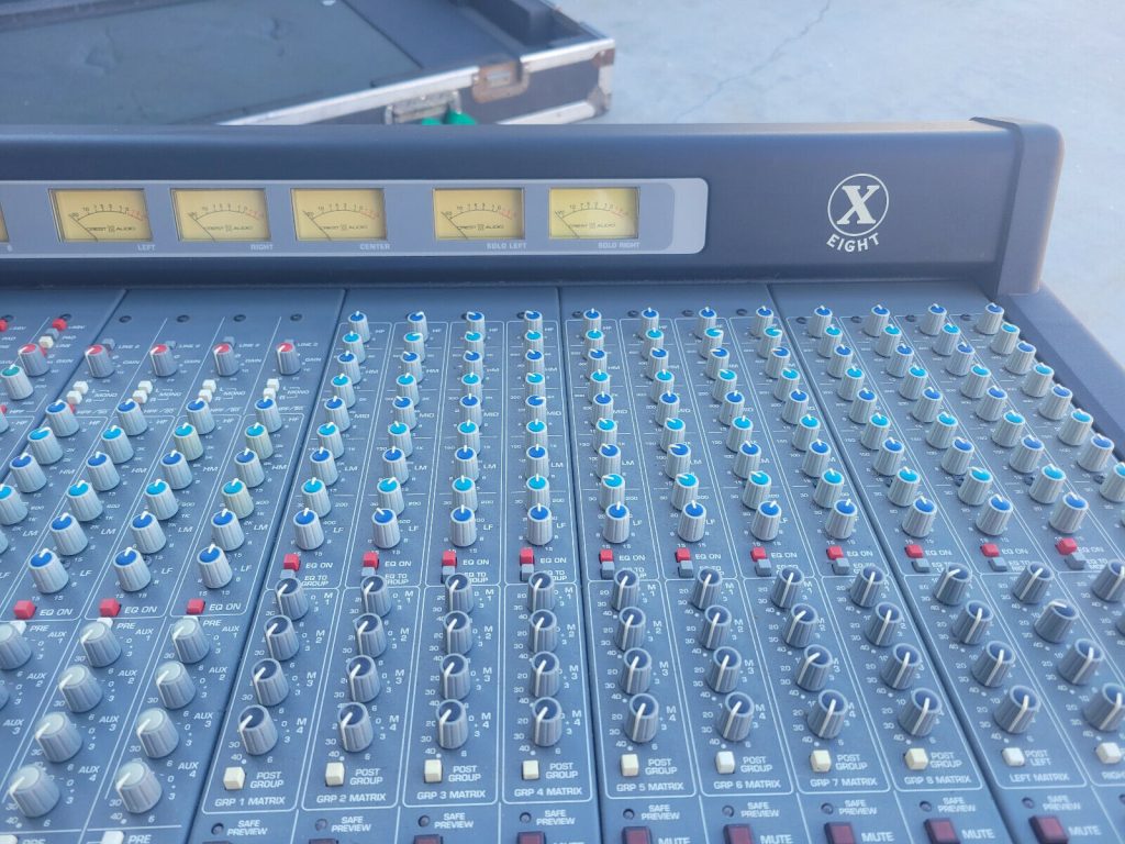 Crest Audio X 8 Mixer with Road Case NO POWER SUPPLY - Deciphermojoint ...